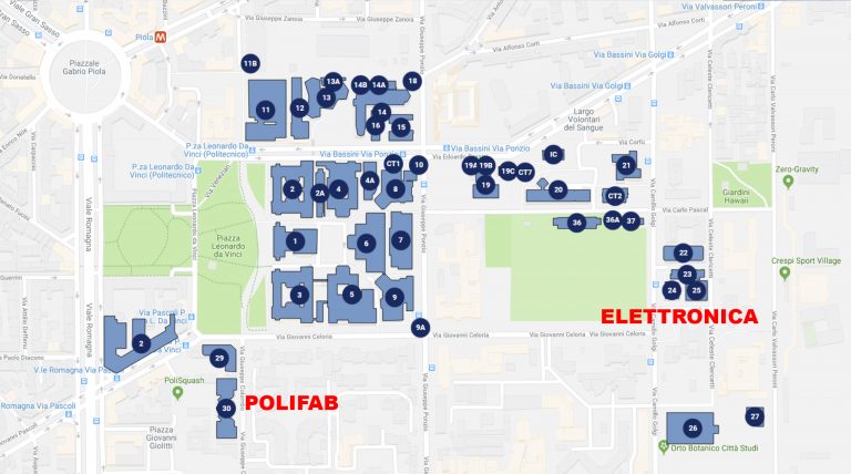Dove siamo – Ingegneria Elettronica